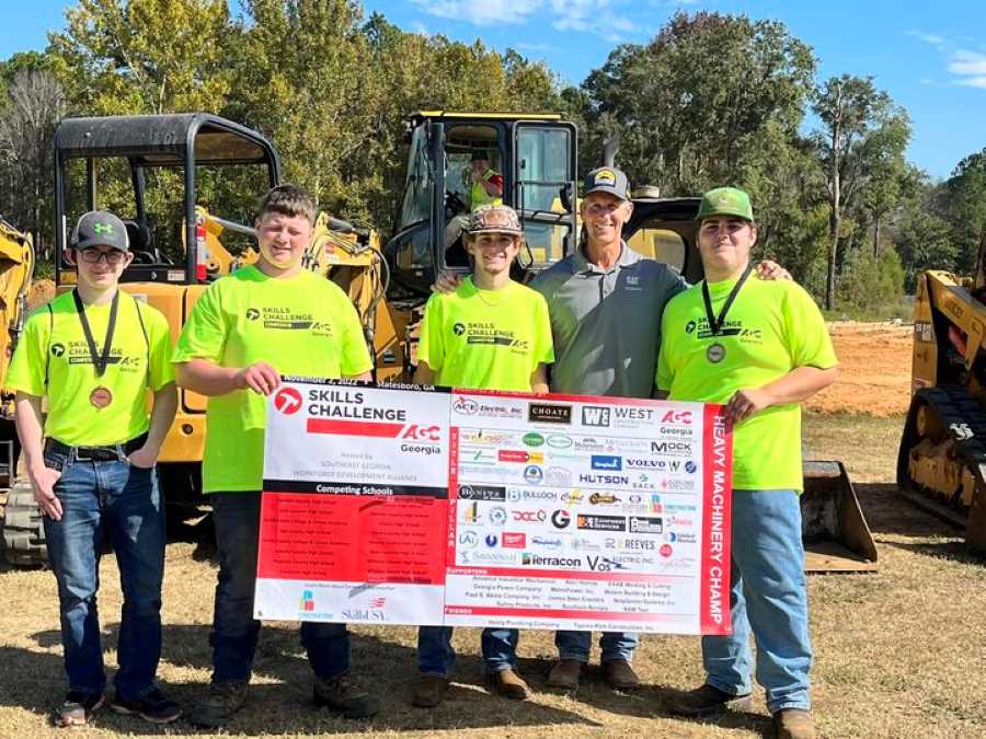 TCHS Heavy Machinery Students Show Skills