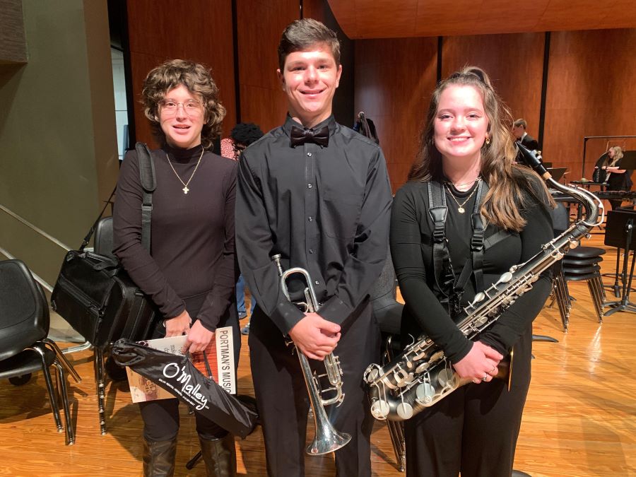 Sound Tribe Represented at District Honors Band
